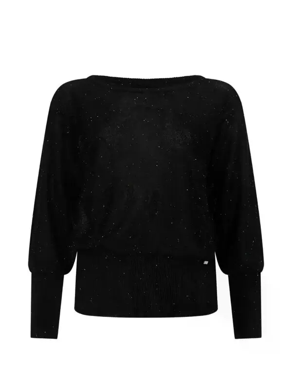 Herno Metallic Knitted Top
