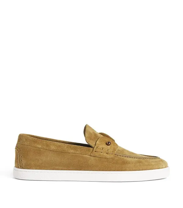 CHRISTIAN LOUBOUTIN Chambeliboat Loafers - Brown