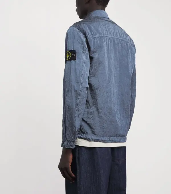 Stone Island Nylon Zip-up Overshirt