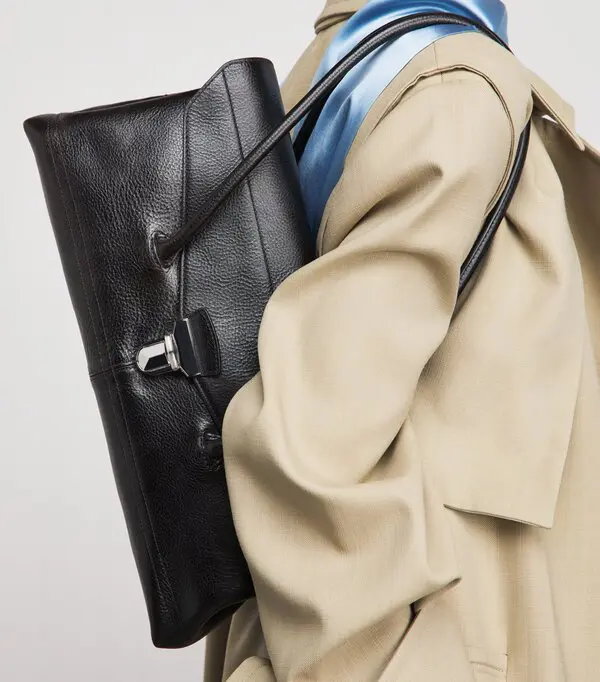 LEMAIRE Leather Gear Shoulder Bag