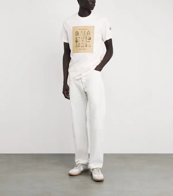 Moncler Cotton Safari Print T-shirt