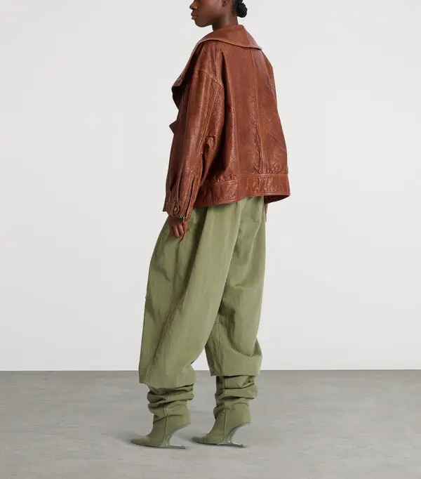 Balmain Lambskin Bomber Jacket