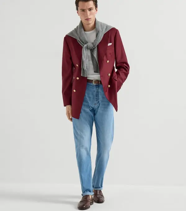 Brunello Cucinelli Cashmere Crew Neck Sweater - Grey