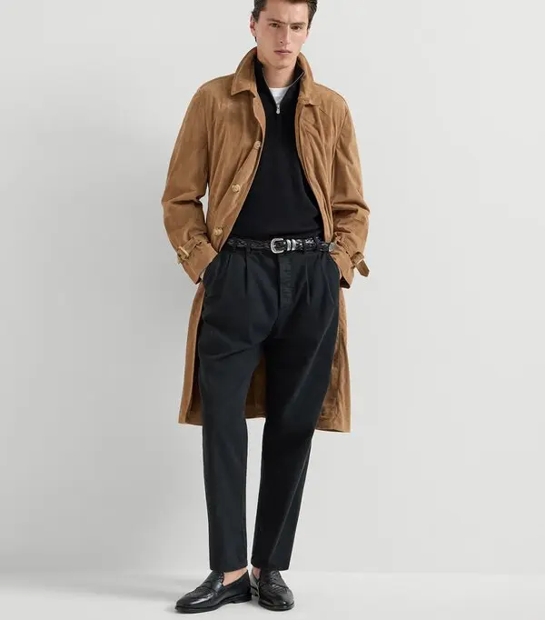 Brunello Cucinelli Cashmere Quarter-zip Sweater - Black