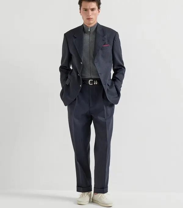 Brunello Cucinelli Cashmere-silk Cardigan - Grey