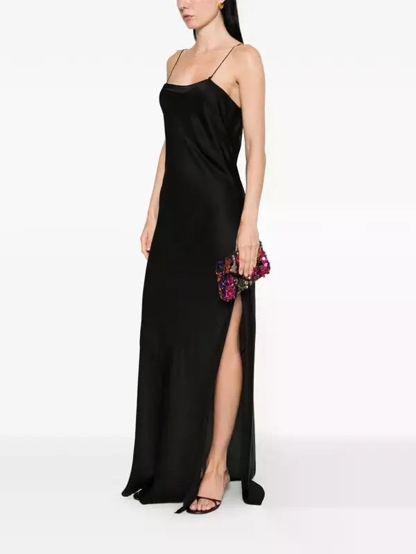Saint Laurent Charmeuse Slip Dress