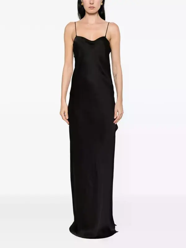 Saint Laurent Charmeuse Slip Dress