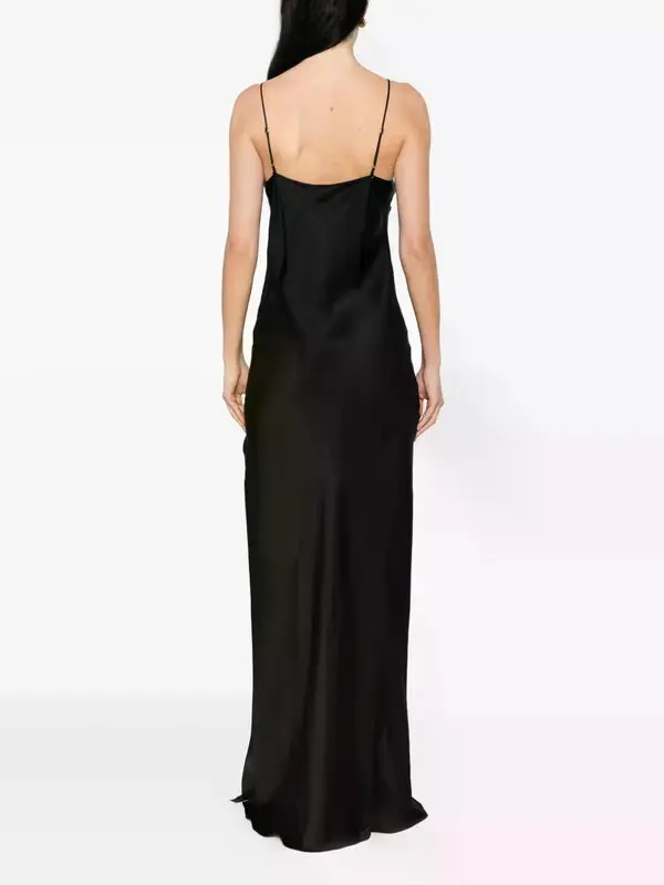 Saint Laurent Charmeuse Slip Dress