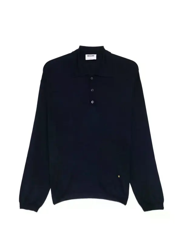 Moschino Button Logo Polo Shirt