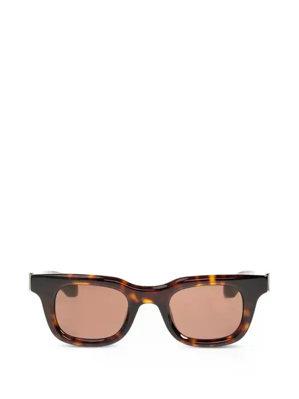 Alexander McQueen Square-frame Sunglasses - Brown