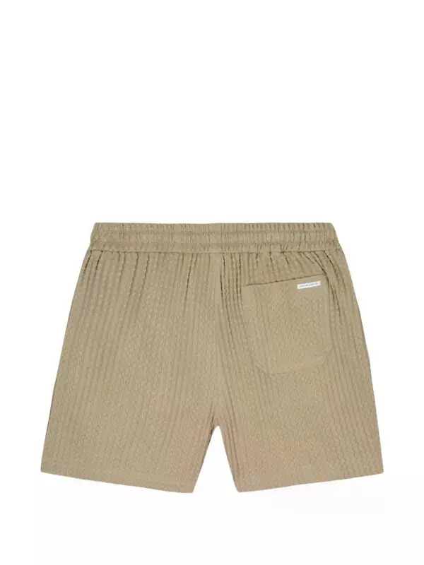 Maison Labiche Waffle-texture Deck Shorts