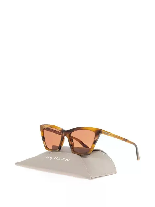 Alexander McQueen Geometric-frame Sunglasses