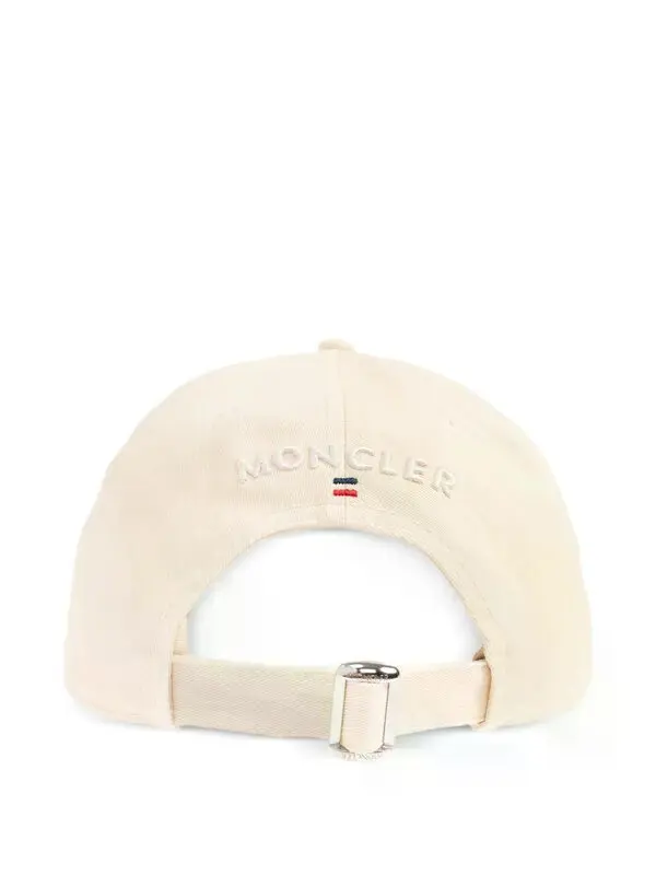Moncler Logo-patch Cap - Neutrals