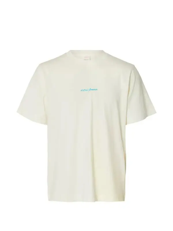 SELECTED Graphic-print T-shirt