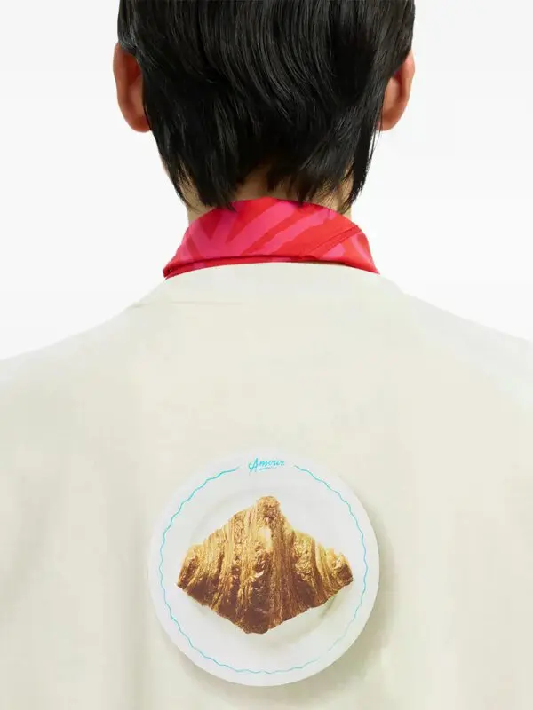 SELECTED Graphic-print T-shirt