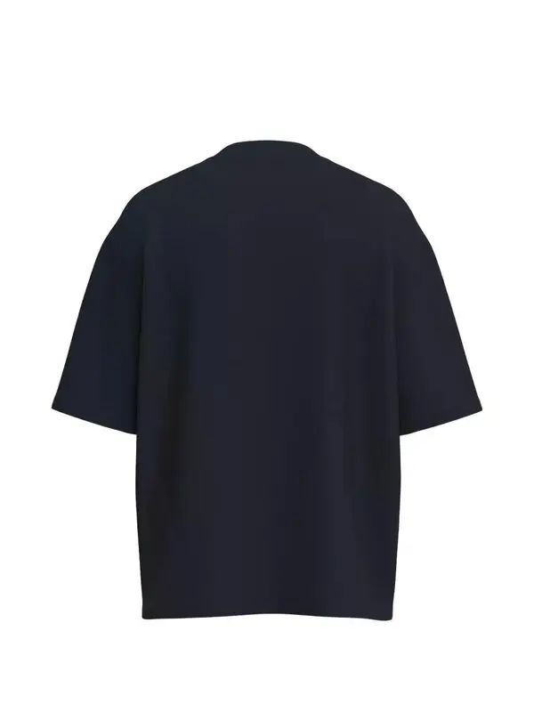 SELECTED Crew-neck T-shirt - Blue