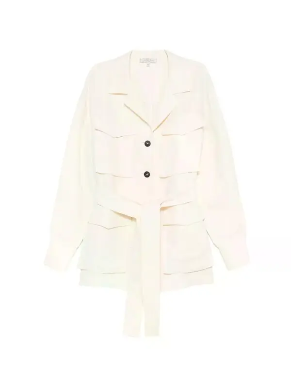 Antonelli Firenze Single-breasted Coat - Neutrals