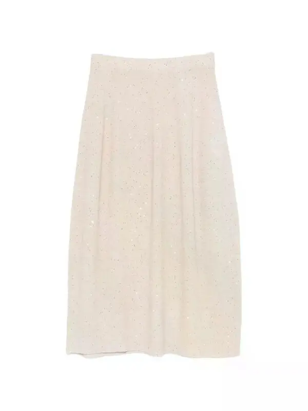 Antonelli Firenze Knitted Sequin Skirt