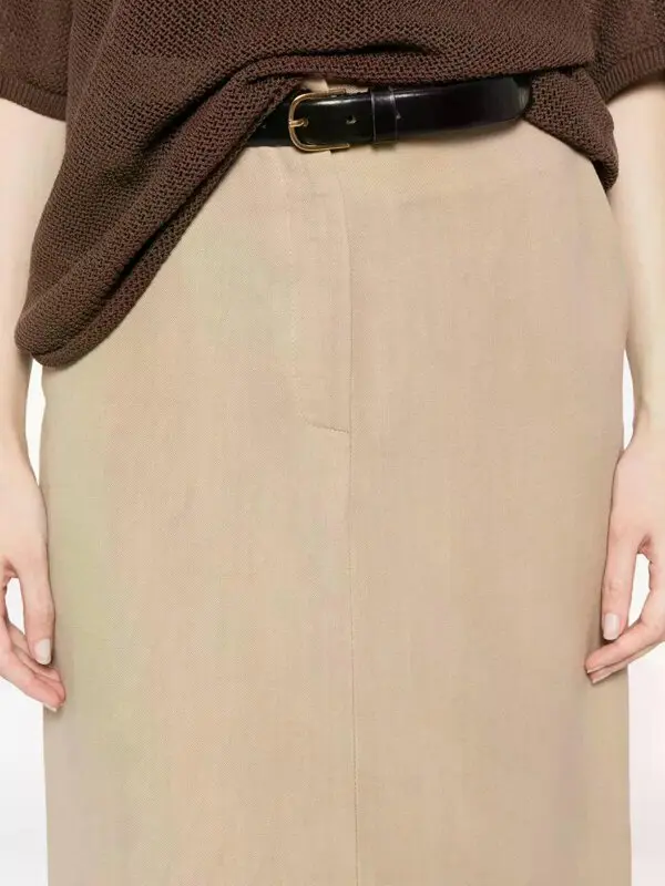 Antonelli Firenze Jamie Button Slit Skirt