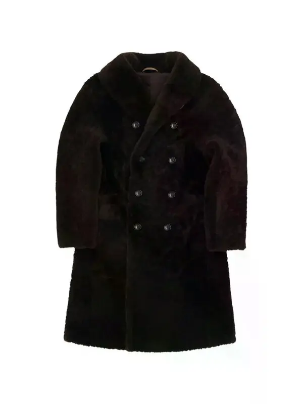 FORTELA Perce Double-breasted Shearling Coat