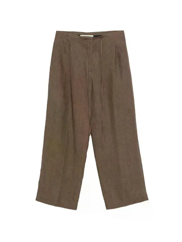 RÓHE Drawstring Pleat Trousers