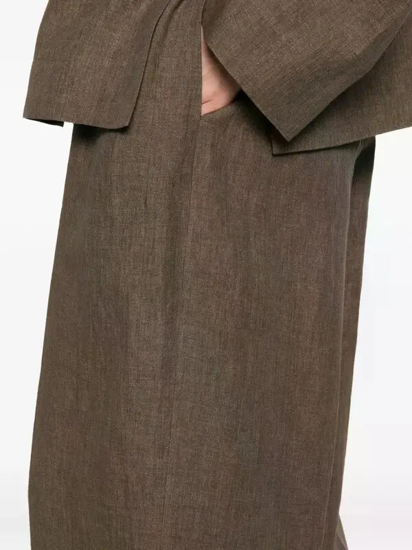 RÓHE Drawstring Pleat Trousers