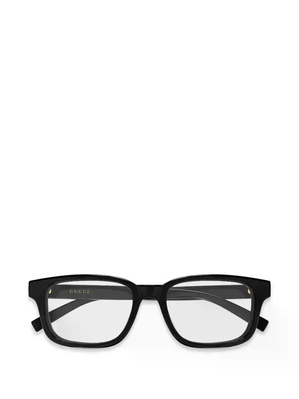 Gucci Rectangle Frame Eyeglasses - Black