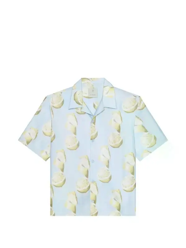 Givenchy Lemon Print Bowling Shirt