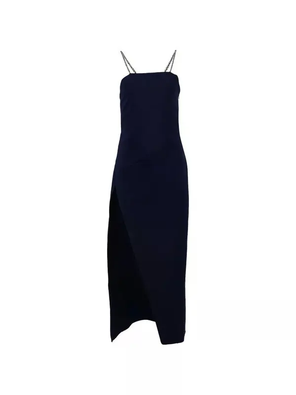 Attico Chain-strap Midi Dress