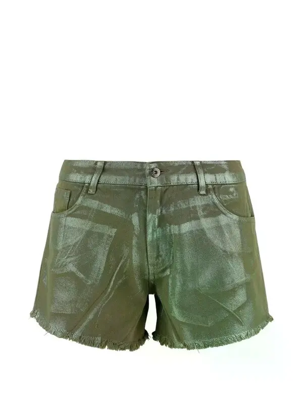 DON'T @ ME Frayed Shorts