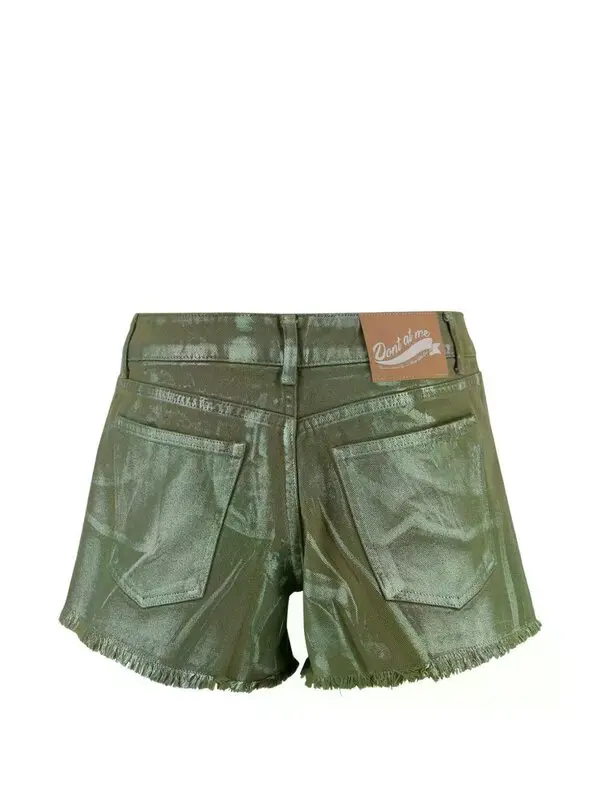 DON'T @ ME Frayed Shorts
