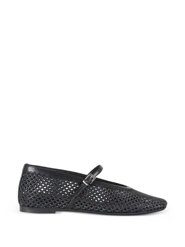 POEVE Leather Ballet Flats