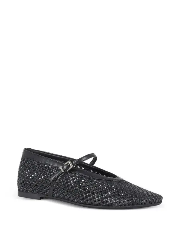 POEVE Leather Ballet Flats