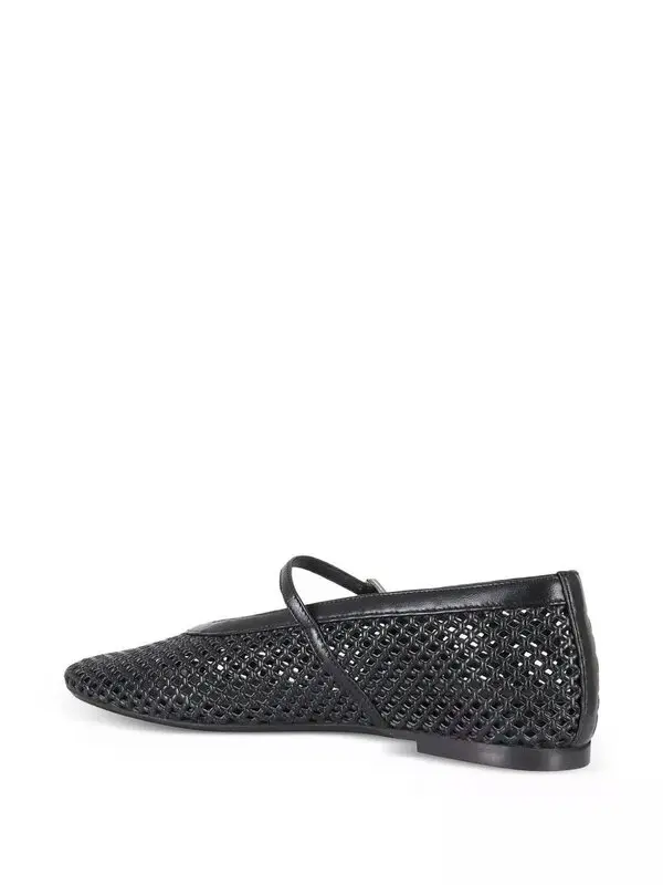 POEVE Leather Ballet Flats