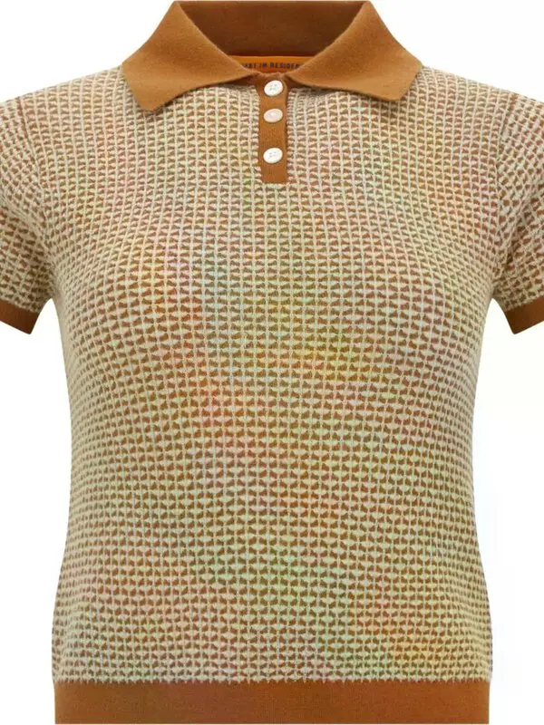 Guest In Residence Cashmere Polo Top
