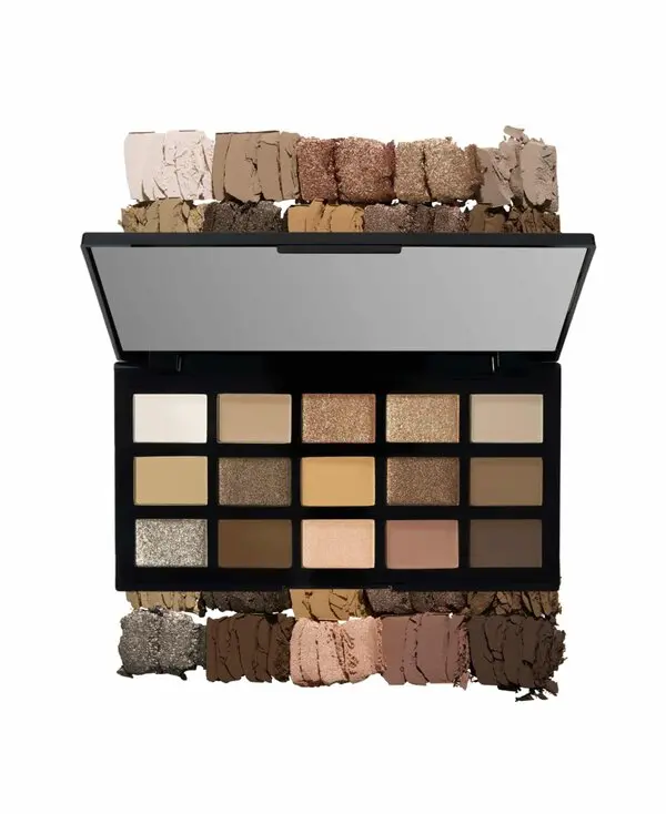 Laura Geller Beauty The Casual Collection Gold Standard 15 Multi-finish Eyeshadows - Gold,neutrals