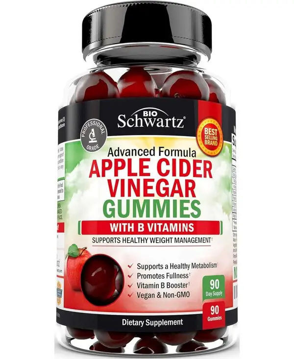 BIOSCHWARTZ Apple Cider Vinegar Gummies - No Color