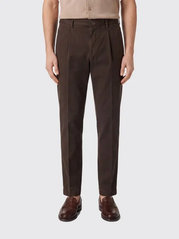 Incotex Cotton Blend Chino Trousers - Brown