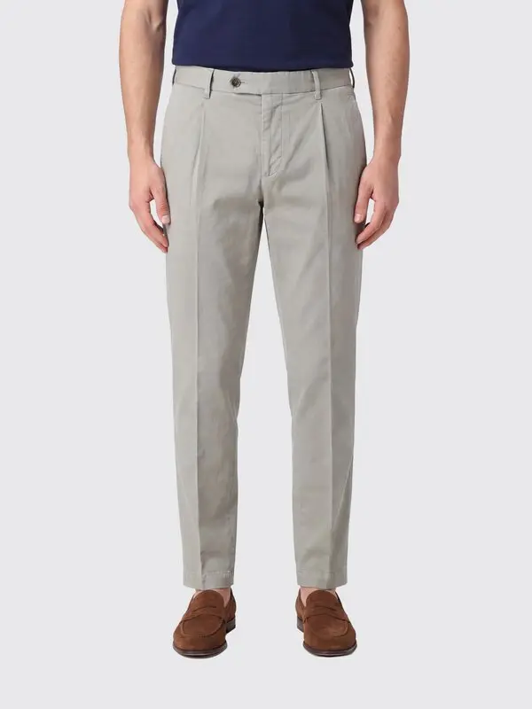 Incotex Cotton Blend Chino Trousers - Green