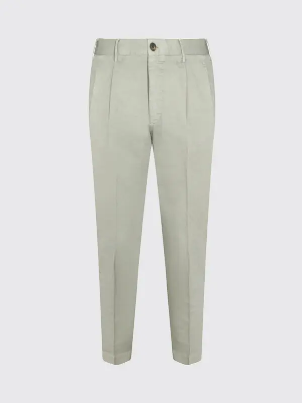 Incotex Cotton Blend Chino Trousers - Green