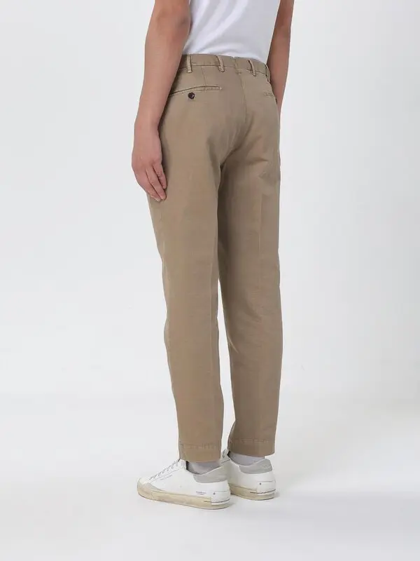 Incotex Cotton Blend Chino Trousers - Walnut
