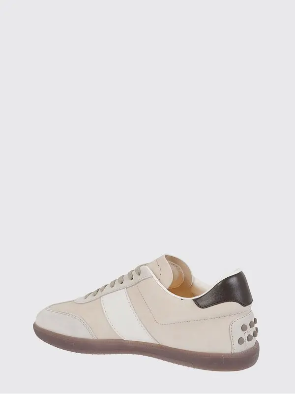 TOD'S Paneled Lace-up Sneakers - Brown