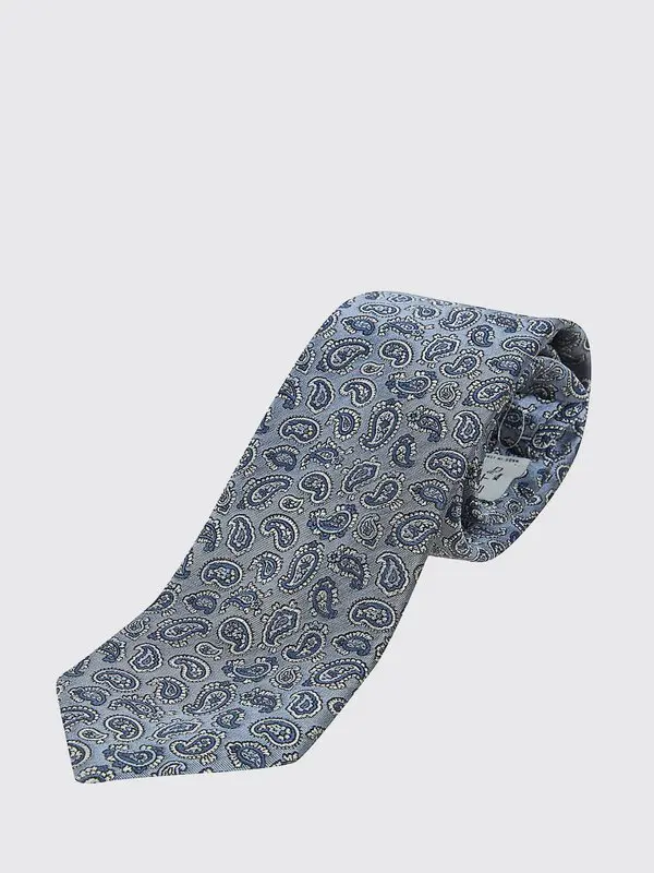 Etro Silk Paisley Print Neck Tie - Fa01