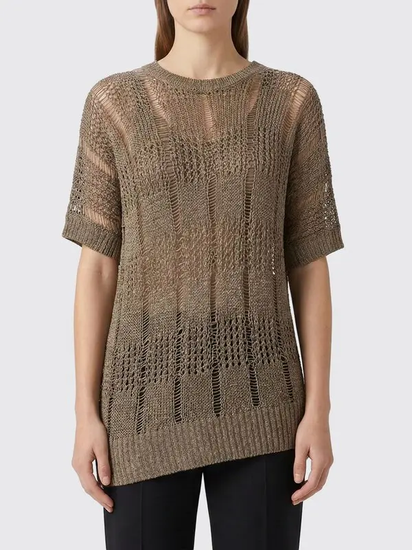 Yohji Yamamoto Knit Sweater - Brown
