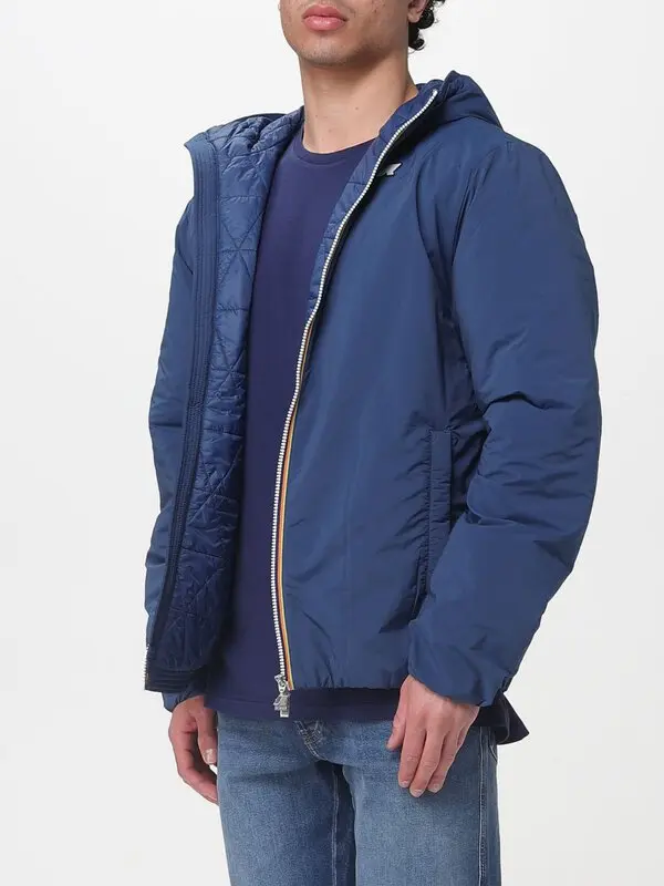 K-WAY Zip-up Hooded Jacket - Blue