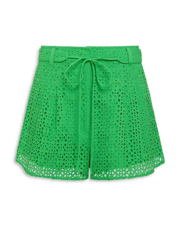 MARIE OLIVER Lander Shorts - Emerald