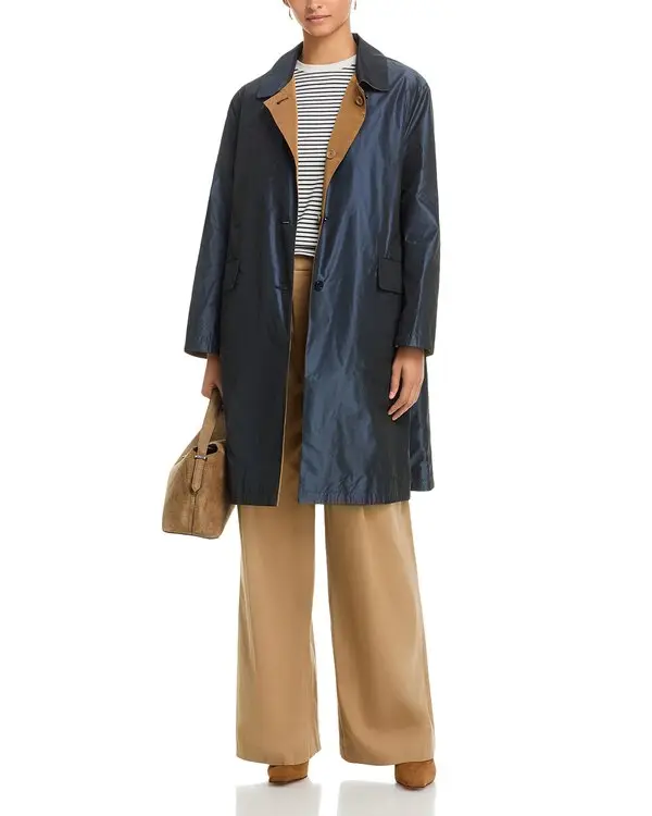 Herno Reversible Topper Coat - Sky Blue