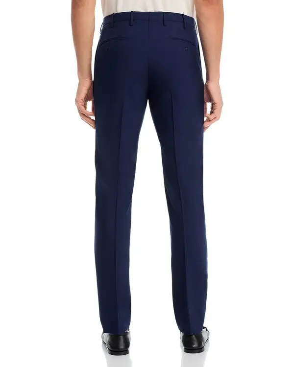 SLOWEAR Regular Fit Wool Trousers