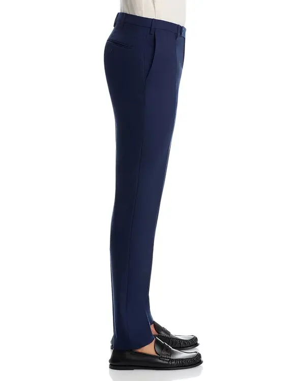 SLOWEAR Regular Fit Wool Trousers