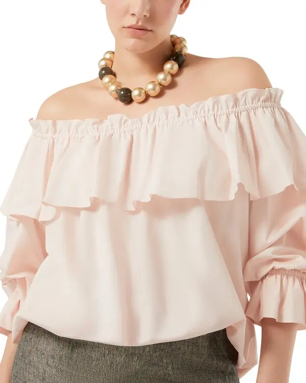 Marina Rinaldi Off-the-shoulder Top